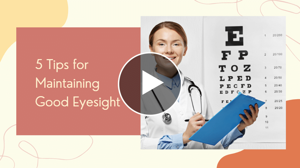 5 Tips for Maintaining Good Eyesight - Health Life Guru